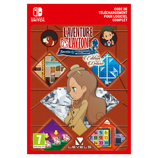 L’AVENTURE LAYTON : Katrielle et la conspiration des millionnaires - Édition Deluxe
