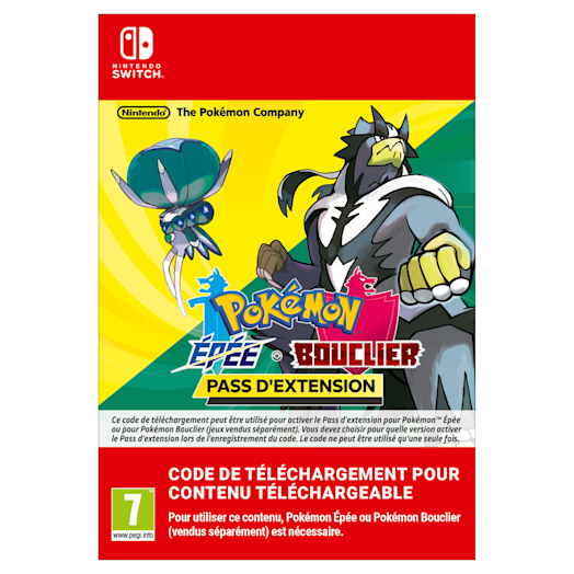 Pokémon Épée et Pokémon Bouclier - Pass d'extension - My Nintendo Store