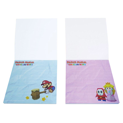 Ensemble de blocs-notes Paper Mario: The Origami King - My Nintendo Store