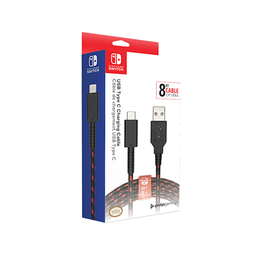 Nintendo Switch USB-C Charging Cable (8ft) - My Nintendo Store