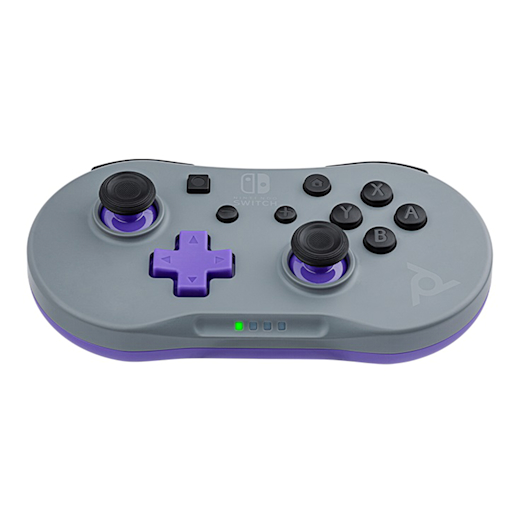 Nintendo Switch Mini Controller - Grey / Purple - My Nintendo Store