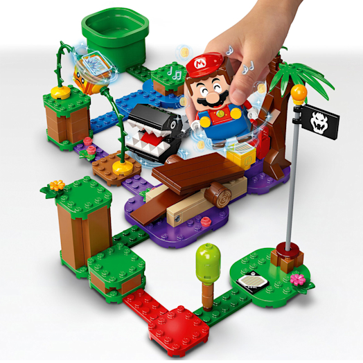 LEGO Super Mario Chain Chomp Jungle Encounter Expansion Set (71381 ...