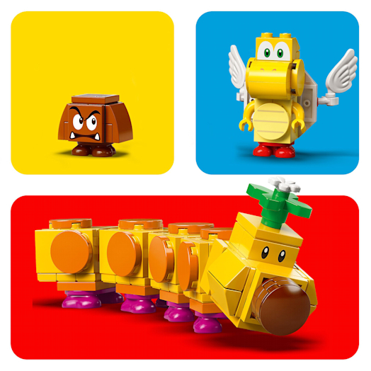 LEGO Super Mario Wiggler's Poison Swamp Expansion Set (71383) - My ...