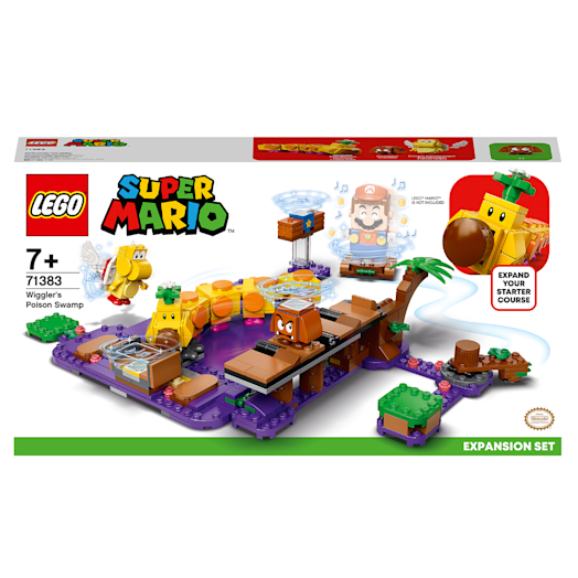 LEGO Super Mario Wiggler's Poison Swamp Expansion Set (71383) - My ...