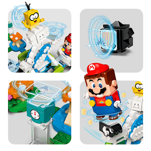 Ensemble d'extension Le monde du ciel de Lakitu LEGO® Super Mario ...