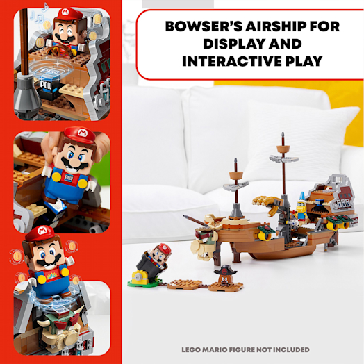 LEGO Super Mario Bowser’s Airship Expansion Set (71391) - My Nintendo Store