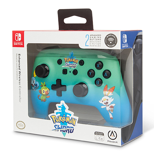 Nintendo Switch Wireless Controller - Pokémon Sword - My Nintendo Store