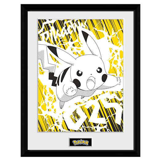 Pikachu Bolt 25 Art Print - My Nintendo Store