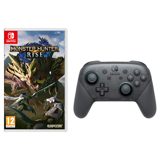 MONSTER HUNTER RISE + Nintendo Switch Pro Controller Pack - My Nintendo ...