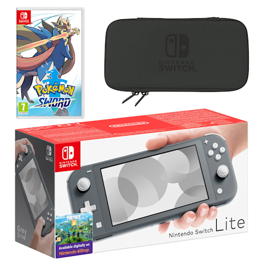 Nintendo Switch Lite (Grey) Pokémon Sword Pack - My Nintendo Store