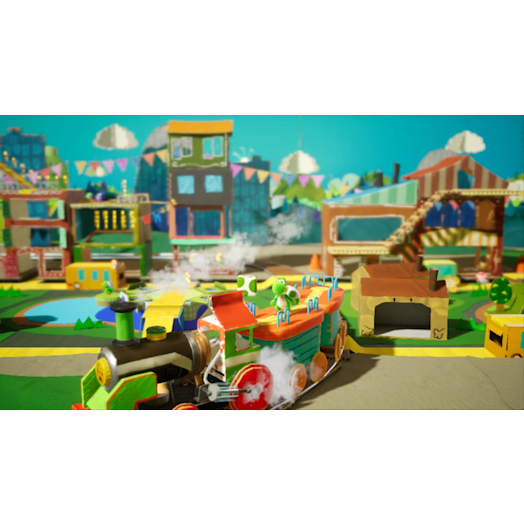 Yoshi's Crafted World op de Nintendo Switch