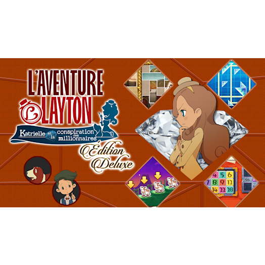 L’AVENTURE LAYTON : Katrielle et la conspiration des millionnaires - Édition Deluxe