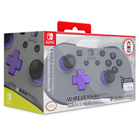 Nintendo Switch Mini Controller - Grey / Purple - My Nintendo Store