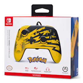 Nintendo Switch Wired Controller - Pikachu (Lightning) - My Nintendo Store