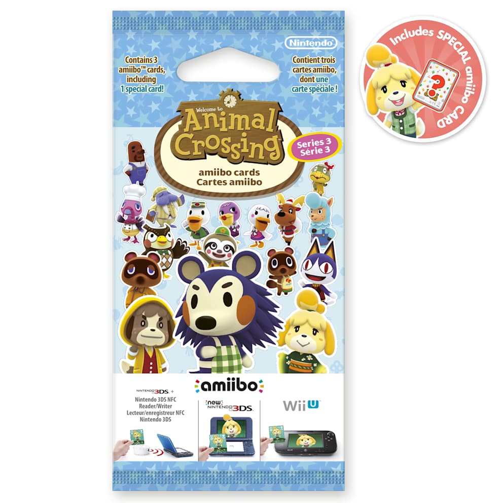 Animal Crossing amiibo Cards Pack - Series 3 - My Nintendo Store