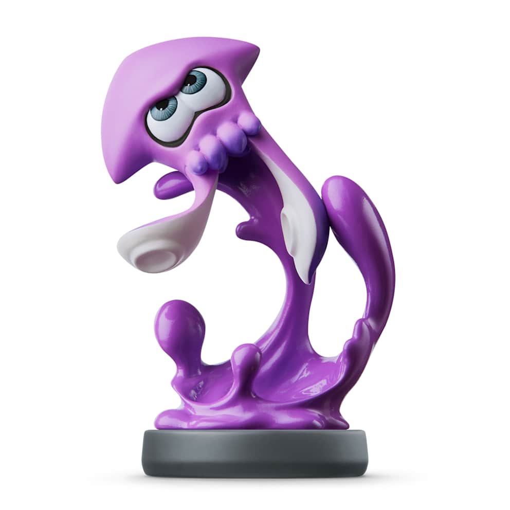 amiibo Calamar Inkling (violet néon) (Splatoon Collection) - My Nintendo Store