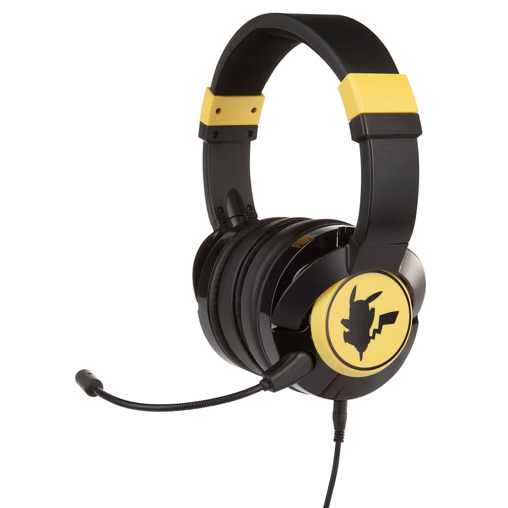 Nintendo Switch Gaming Headphones (Wired) - Pokémon Pikachu Silhouette ...