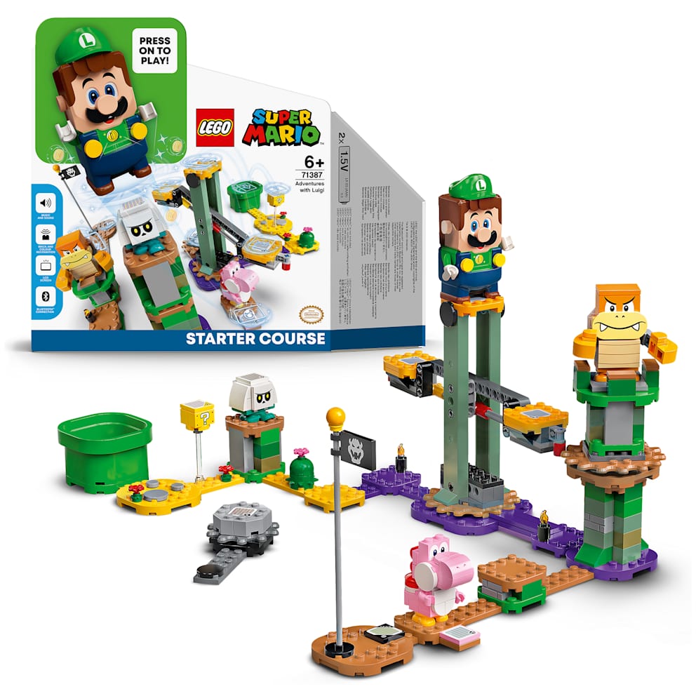 Pack de démarrage Les Aventures de Luigi LEGO® Super Mario (71387) - My Nintendo Store