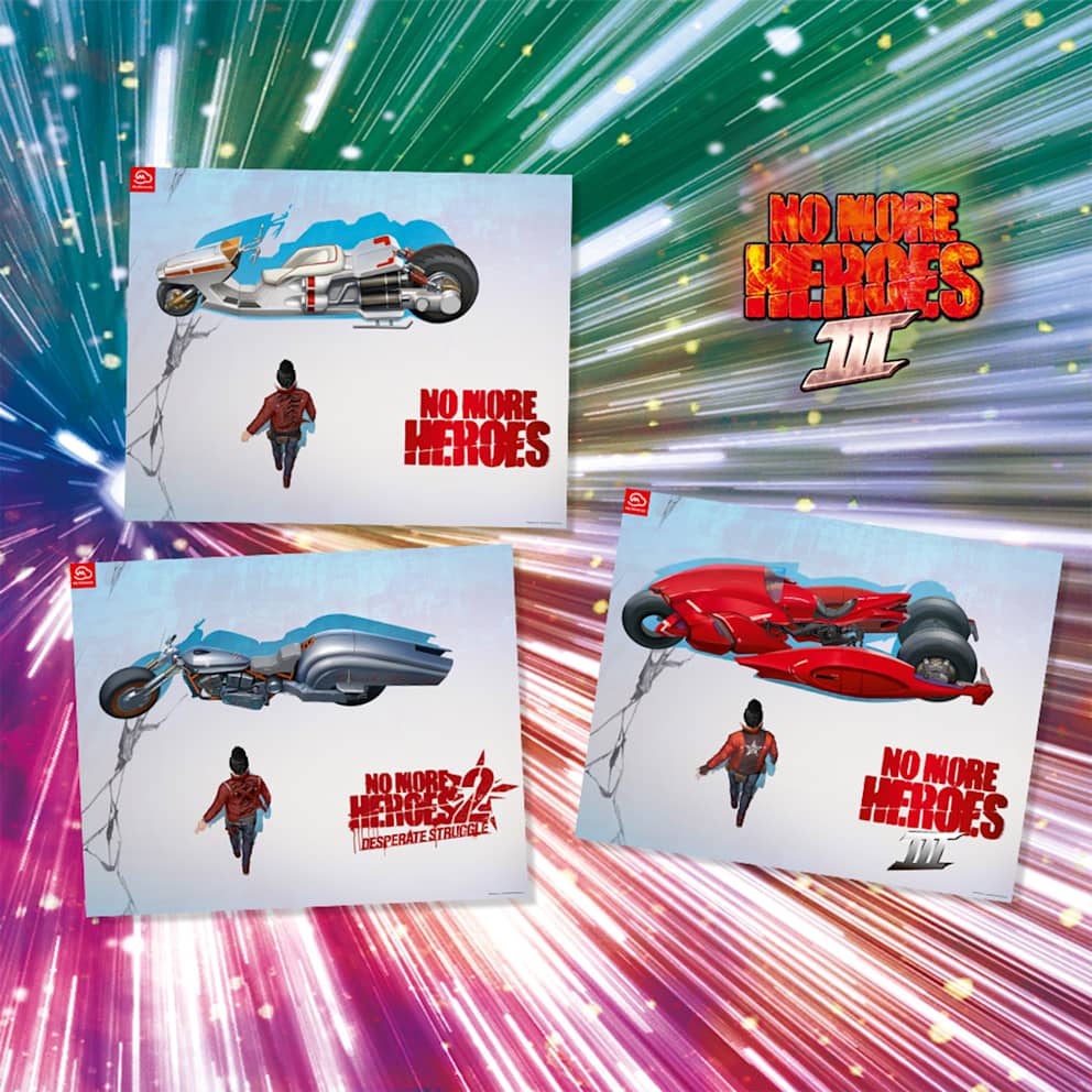 Posterset No More Heroes 3 - My Nintendo Store