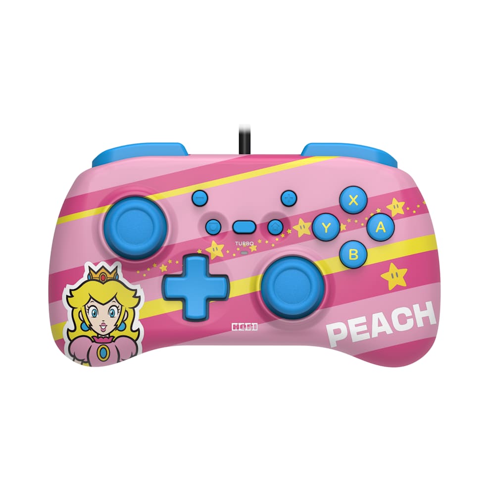 Super Mario Mini Wired Controller (Peach) - My Nintendo Store