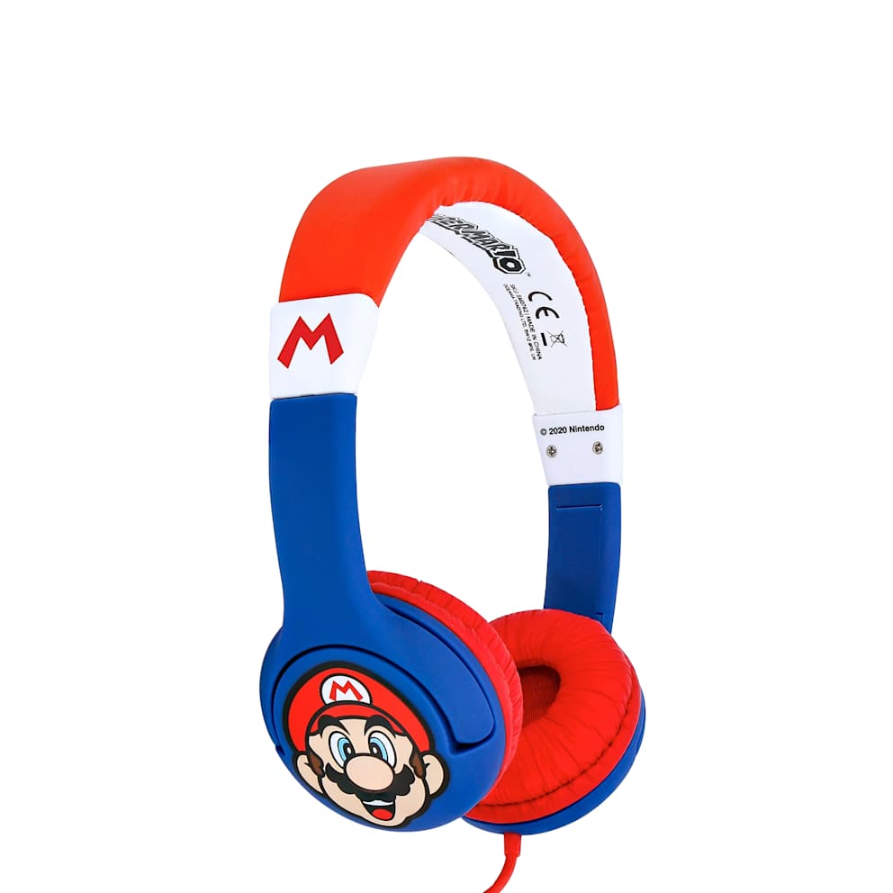 Children's Headphones (Wired) - Super Mario Blue - My Nintendo Store