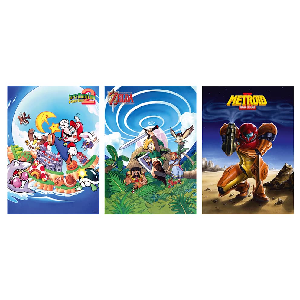 Game Boy Poster Set - Nintendo Store