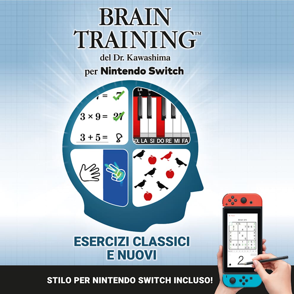 Brain Training del Dr. Kawashima per Nintendo Switch - My Nintendo Store