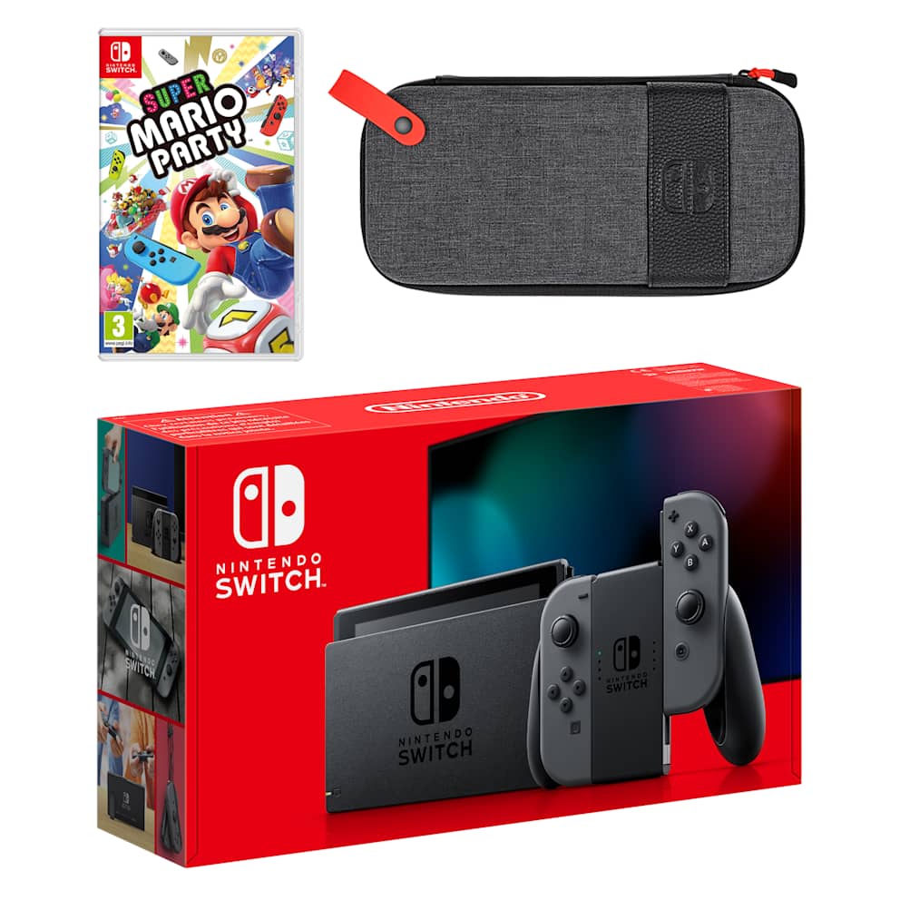 Nintendo Switch (Grey) Super Mario Party Pack - My Nintendo Store