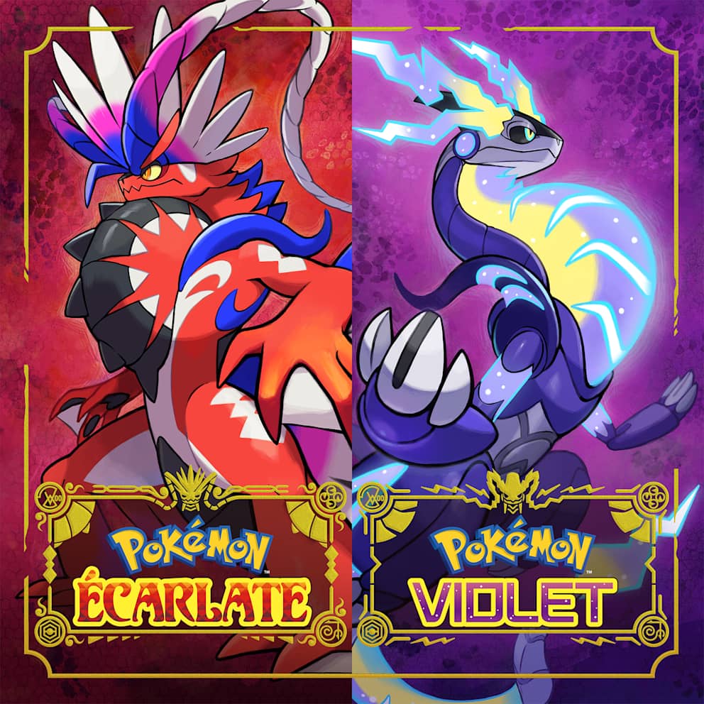 Pack duo Pokémon Écarlate et Pokémon Violet - My Nintendo Store