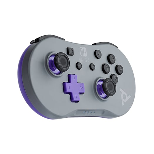 Nintendo Switch Mini Controller - Grey / Purple - My Nintendo Store