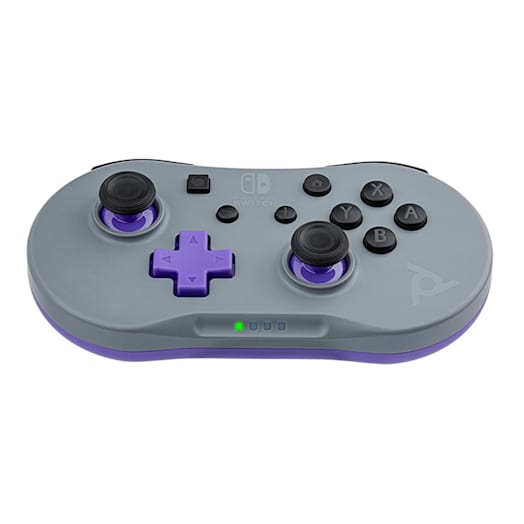 Nintendo Switch Mini Controller - Grey / Purple - My Nintendo Store