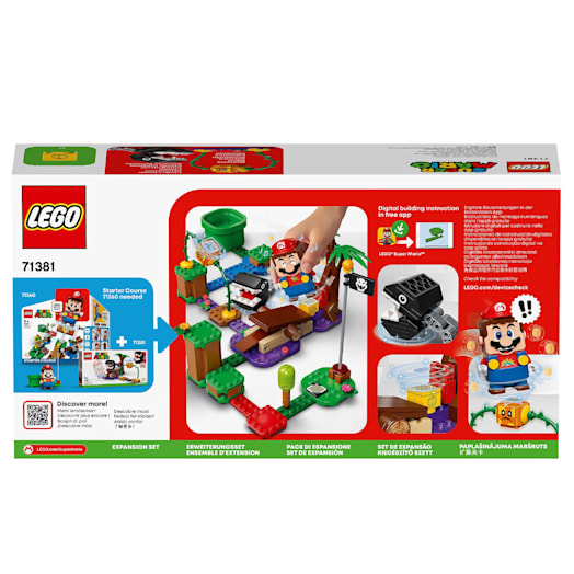 LEGO Super Mario Chain Chomp Jungle Encounter Expansion Set (71381 ...