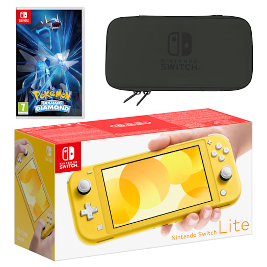 Nintendo Switch Lite Yellow Pokemon Brilliant Diamond Pack My Nintendo Store