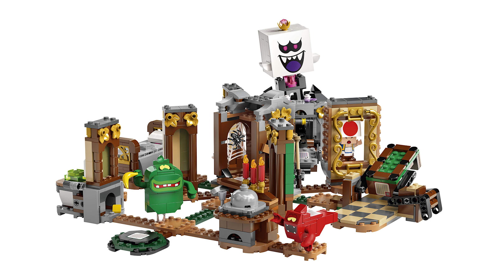 LEGO Super Mario Luigi’s Mansion Haunt-and-Seek Expansion Set (71401 ...