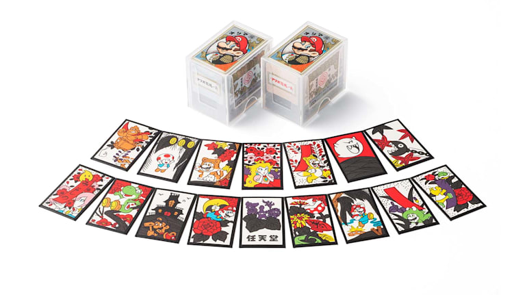 Mario Hanafuda Cards (Black) - My Nintendo Store