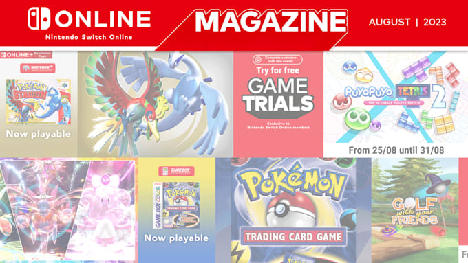 Nintendo Switch Online Magazine: August Edition - Nintendo