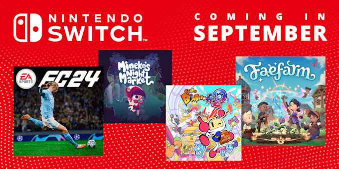 Upcoming Nintendo Switch Games - September 2023 - Nintendo
