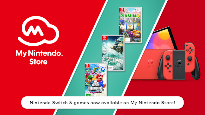 Nintendo Switch & games now available on My Nintendo Store! - Nintendo