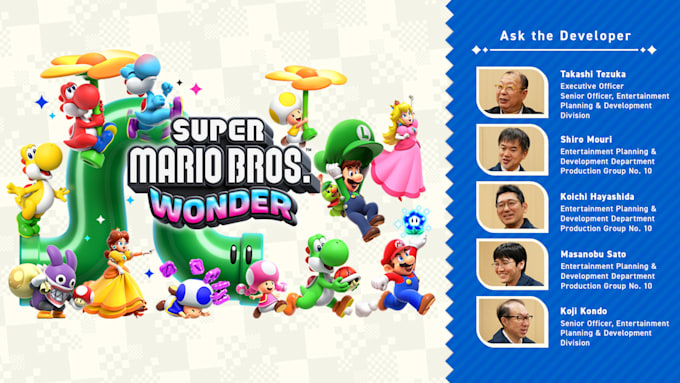 Ask the Developer Vol. 11, Super Mario Bros. Wonder – Chapter 4 - Nintendo