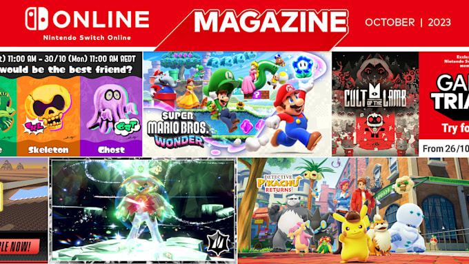 Nintendo Switch Online Magazine: October Edition - Nintendo