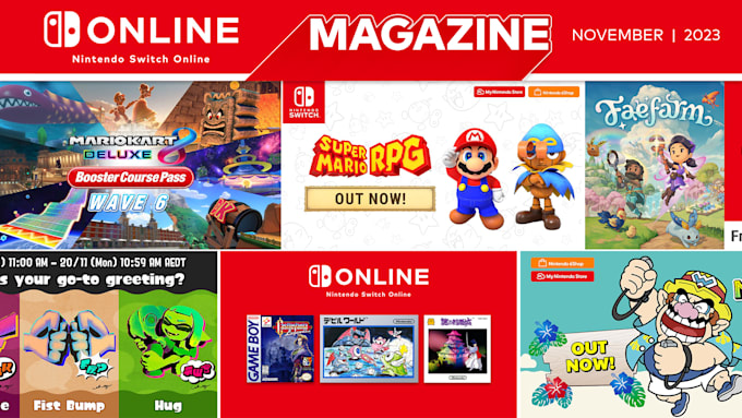Nintendo Switch Online Magazine: November Edition - Nintendo