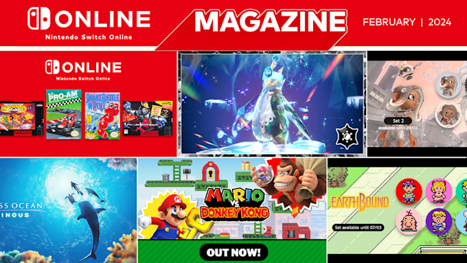 Nintendo Switch Online Magazine: February Edition - Nintendo
