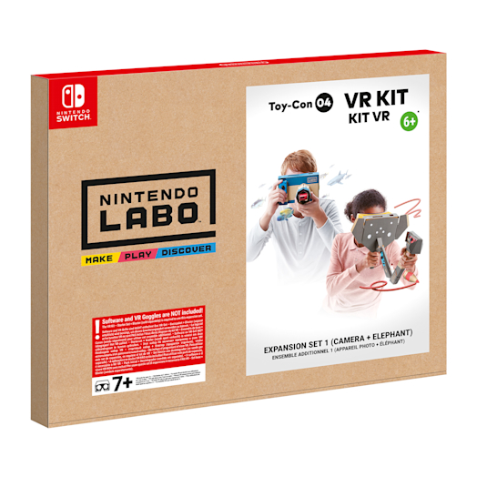 Nintendo Labo: VR Kit – Expansion Set 1 (Camera + Elephant) - My Nintendo Store