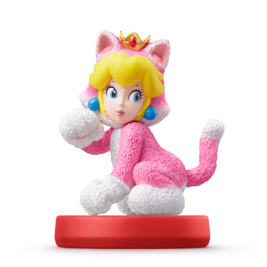 Cat Mario and Cat Peach Double Pack amiibo (Super Mario Collection ...