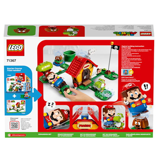 LEGO Super Mario Mario's House & Yoshi Expansion Set (71367) - My ...