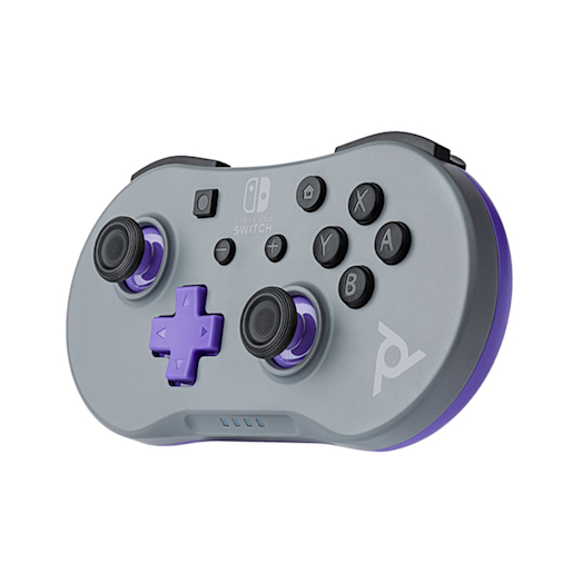 Nintendo Switch Mini Controller - Grey / Purple - My Nintendo Store