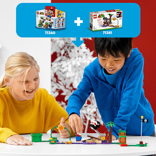 LEGO Super Mario Chain Chomp Jungle Encounter Expansion Set (71381 ...