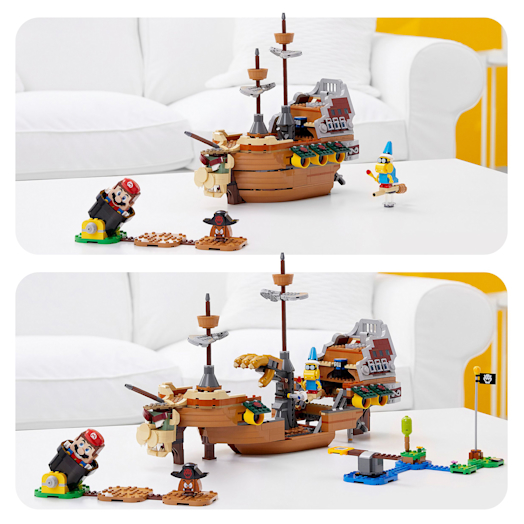LEGO Super Mario Bowser’s Airship Expansion Set (71391) - My Nintendo Store