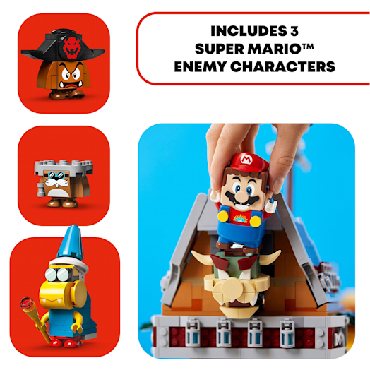 LEGO Super Mario Bowser’s Airship Expansion Set (71391) - My Nintendo Store