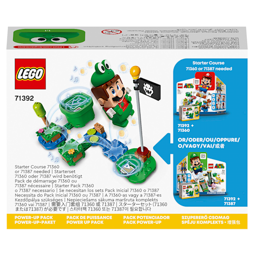 Pack Potenciador: Mario Rana de LEGO® Super Mario (71392) - My Nintendo ...